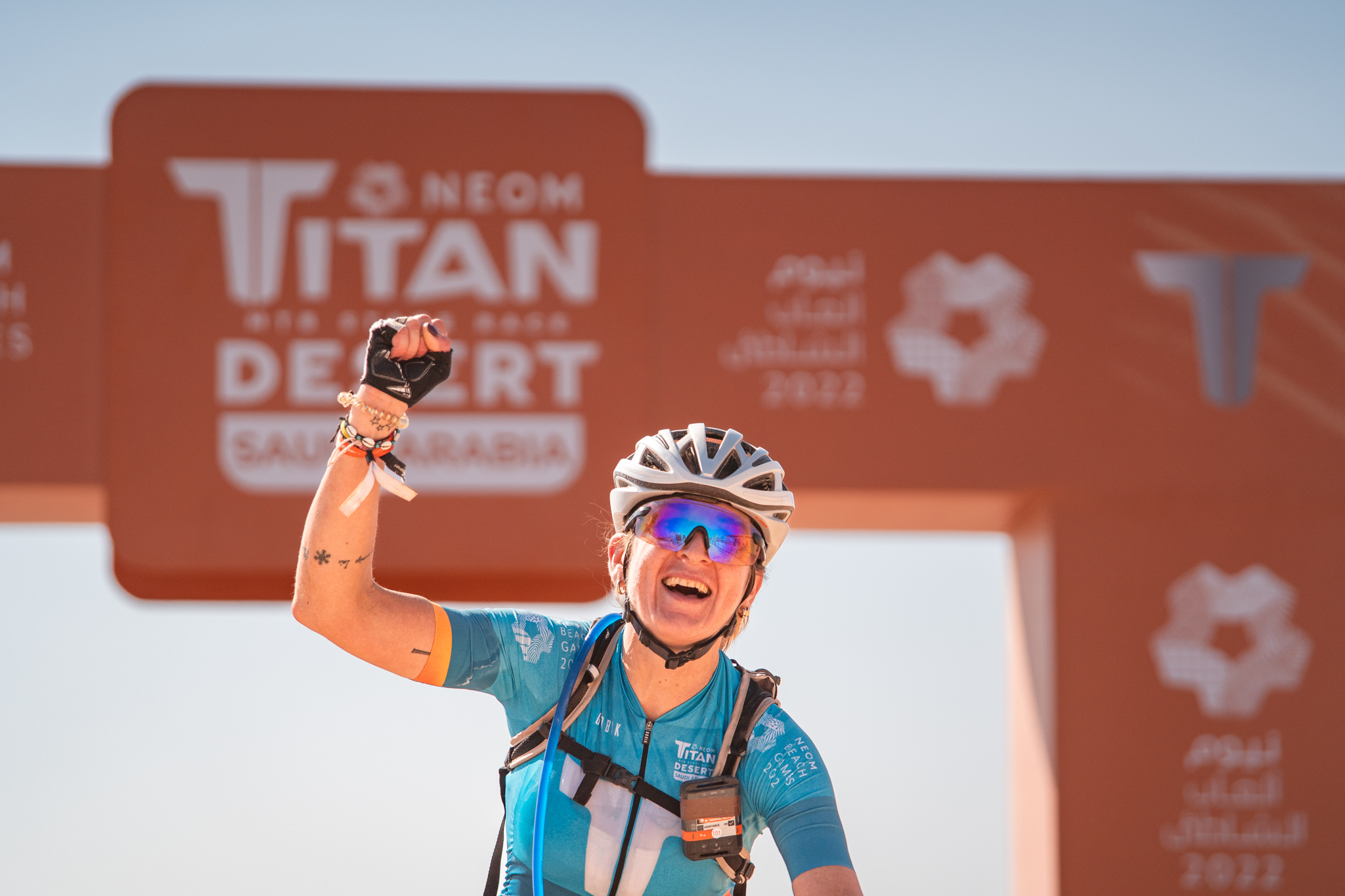 Zubero tames the Saudi canyons - NEOM Titan Desert Saudi Arabia